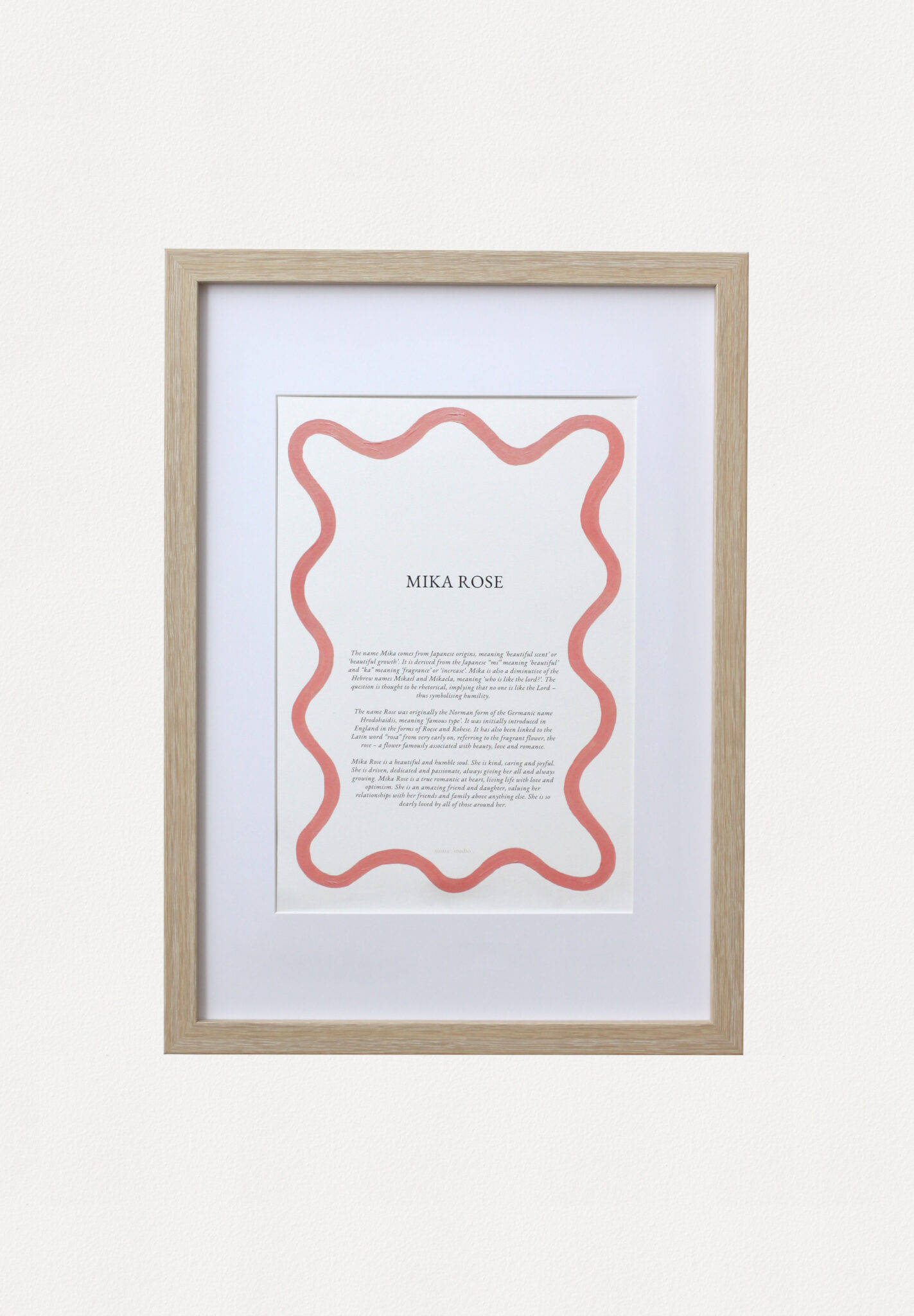 PINK WIGGLE BORDER – NAMA STUDIO